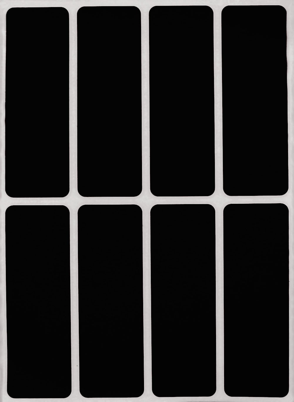 Royal Green 1x3 inch Labels Stickers Rectangular Sticker Adhesives in ...