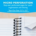 BAZIC Spiral Fat Book Notebook 4"x5.5", 180 Sheets, Assorted Color, 4 ...
