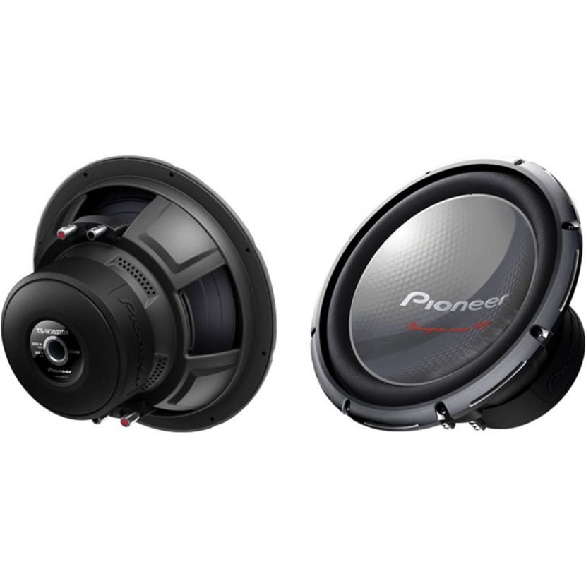 Pioneer Champion TS-W3003D4 Woofer, 600 W RMS, 2000 W PMPO, 2 Pack ...
