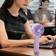 Handheld Fan with Mosquito Repellent and Light, USB Rechargeable ...