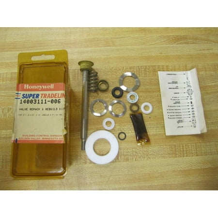 Honeywell, Inc. 14003111006 VALVE REPACK/REBUILD KIT FOR V5011A AND F ...