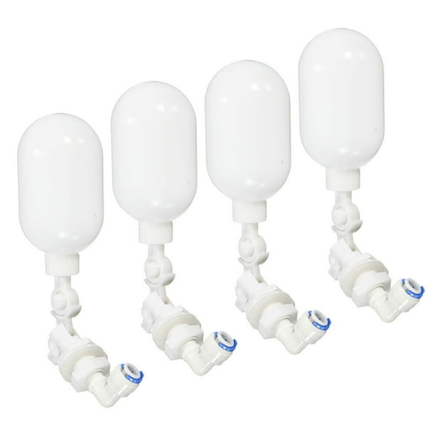 4 Pack Water Float Automatic Shut Off Valve Quick Connctor Tank ...