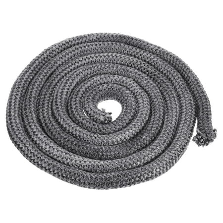 Uxcell 13.12ftx0.98inch Fiberglass Rope, Round Braided Rope High ...