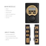 Pyle PED041 - Digital Drum Set, Electronic Drum Machine System (5-Pad ...