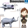Jet Creations Inflatable Baby Elephant, 19" - Walmart.com