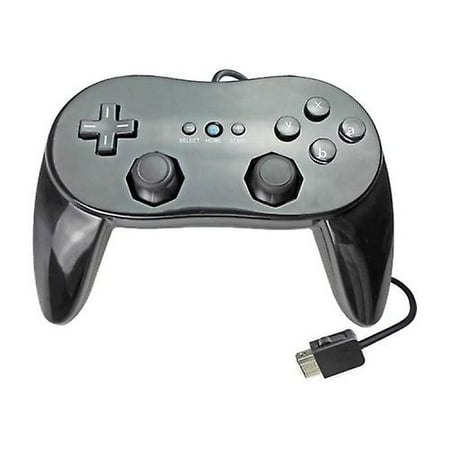 Classic Wired Game Controller Gaming Remote For Nintendo Wii_Black ...