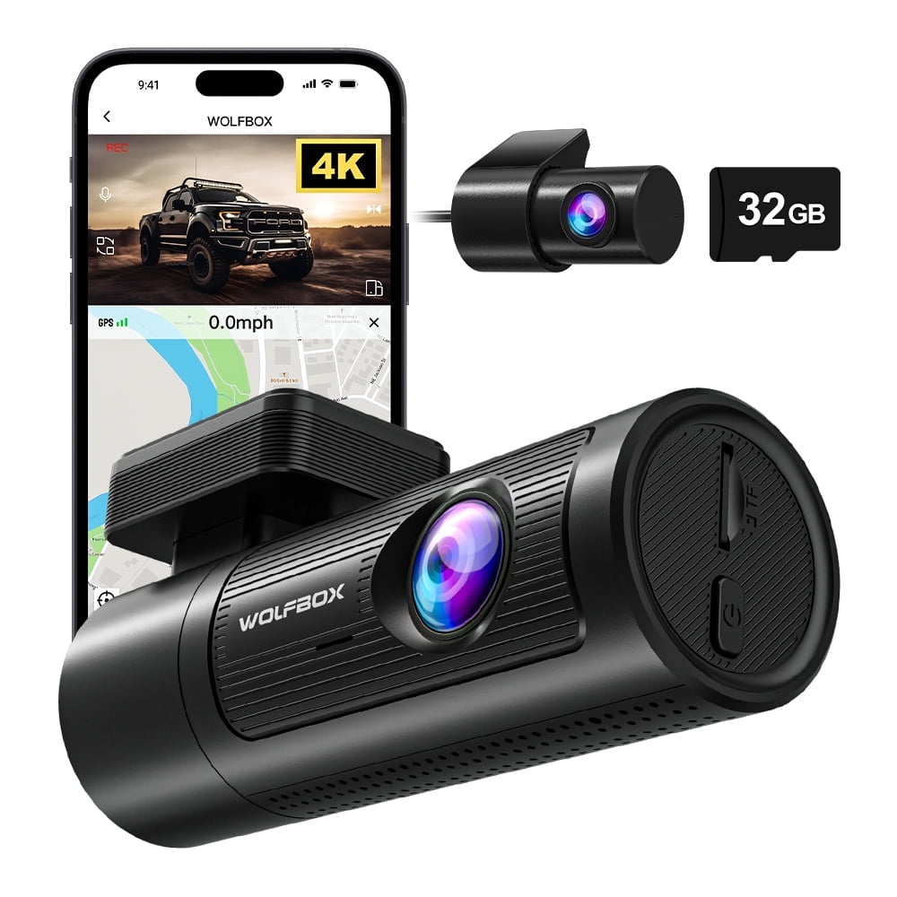 Click here for Wolfbox Dash Cam Front And Rear With 4k Uhd Front... prices