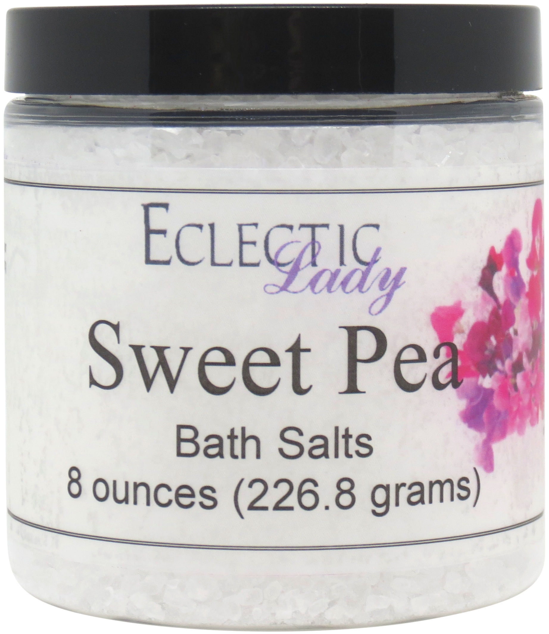 Sweet Pea Bath Salts by Eclectic Lady, 8 ounces - Walmart.com