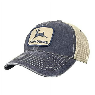 John Deere Logo Size XL Green Chino & Mesh Hat/Cap - LP69947 - Walmart.com