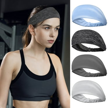 Gustave 3-Pack Sports Fitness Headbands for Men Women, Athletic Workout ...