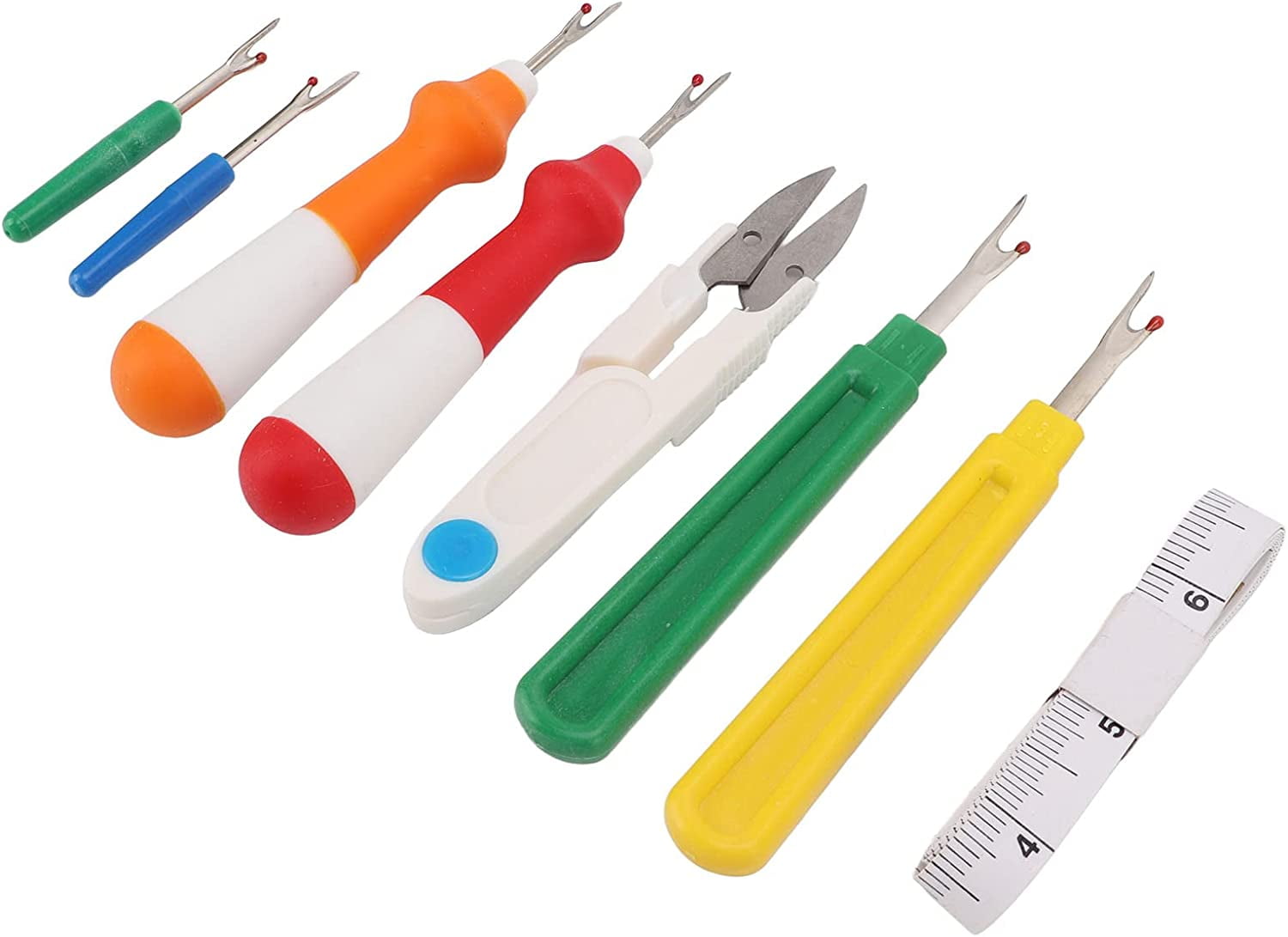 8Pcs Seam Ripper Thread Remover Kit, Hand held Stitch Ripper Sewing ...