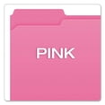 Double-Ply Reinforced Top Tab Colored File Folders, 1/3-Cut Tabs ...