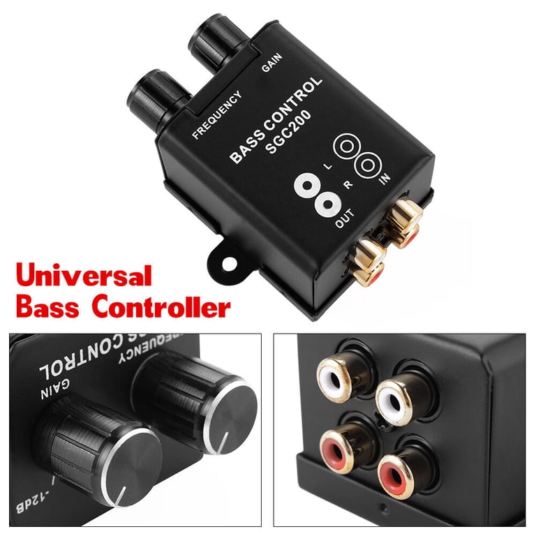 New Car Power Amplifier Audio Regulator Bass Subwoofer Equalizer ...