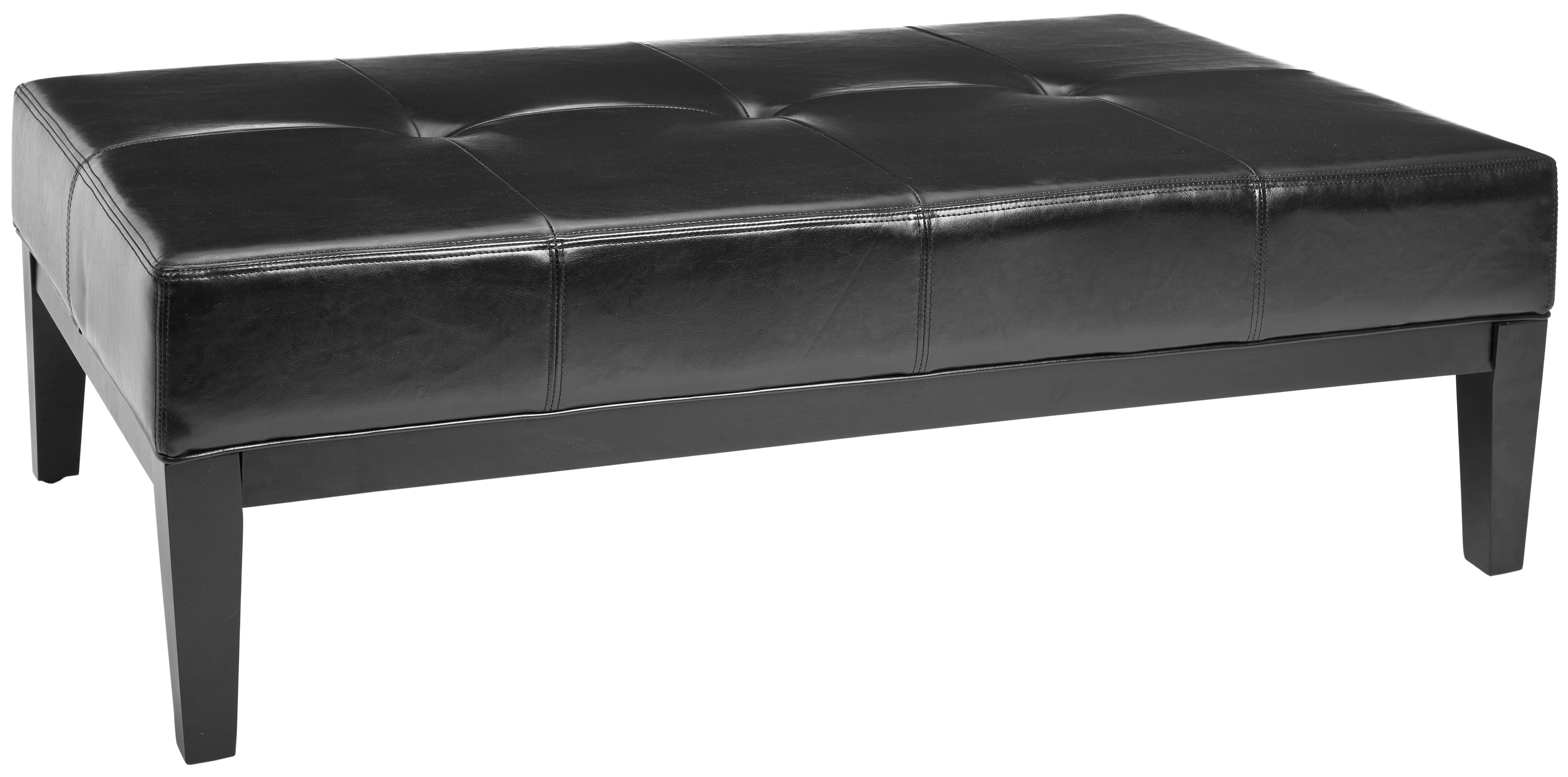Safavieh Fulton Rustic Glam Rectangular Cocktail Ottoman - Walmart.com