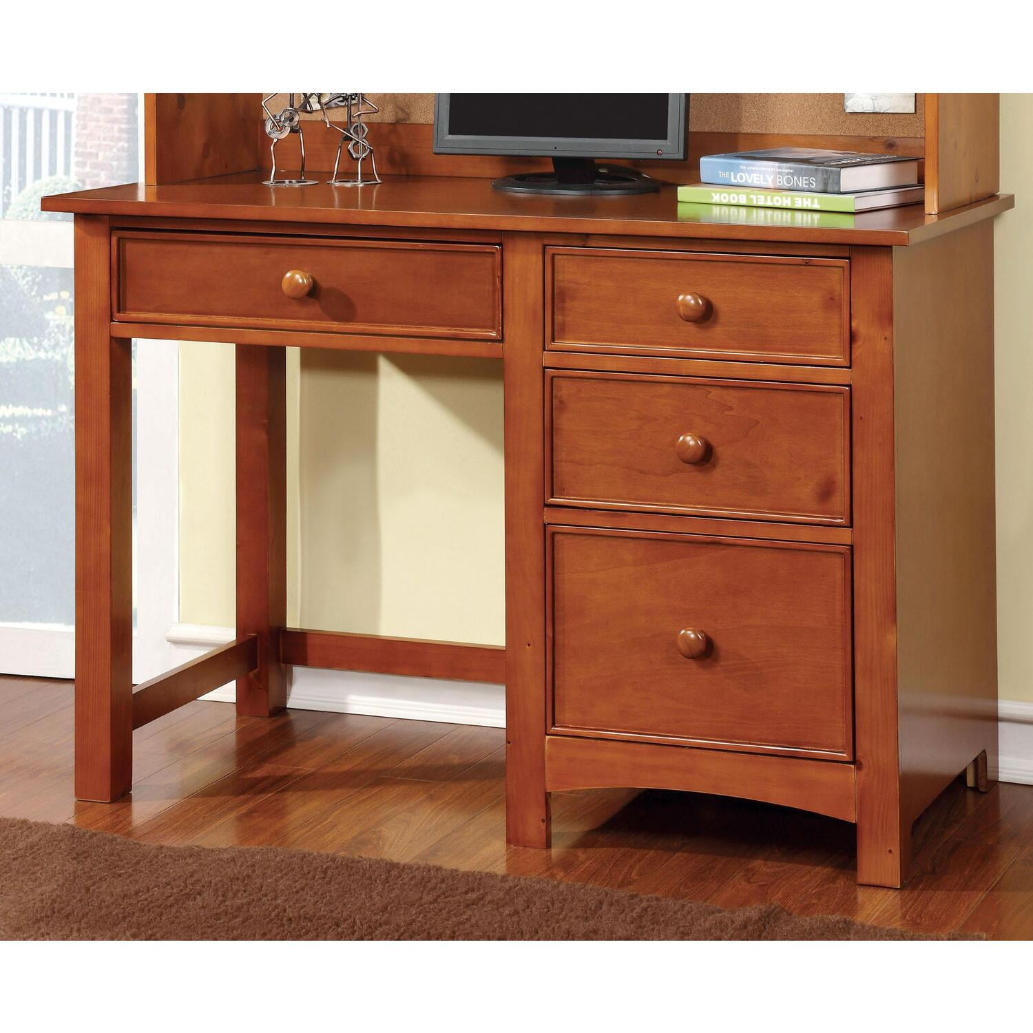 Melissa Desk-Finish:Oak - Walmart.com