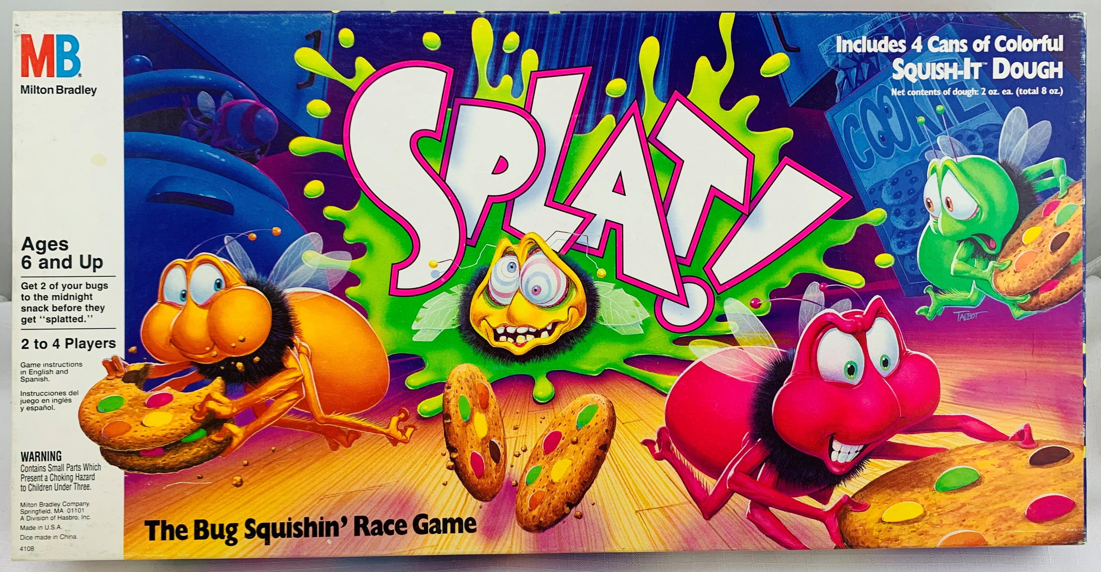 Splat! Game - 1990 - Milton Bradley - Great Condition - Walmart.com