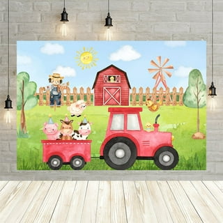 Spring Barn Wallpaper
