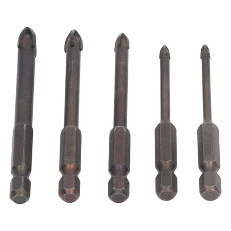 Drill Bits, Precise And Easy Stamping Hex Power Bits Set Cemented ...