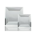 Exquisite Wedding & Party Dinnerware, Disposable Plastic Square Dinner ...