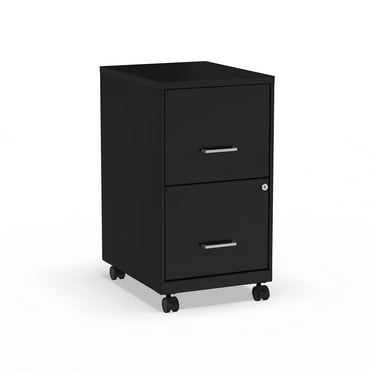 Calico Designs Metal Rolling 3-Drawer Vertical Filing Cabinet - Walmart.com