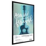 Mainstays 22x34 Rounded Black Poster Picture Frame - Walmart.com