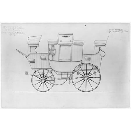 Design for Park Drag, no. 3328a Poster Print (18 x 24) | Walmart Canada