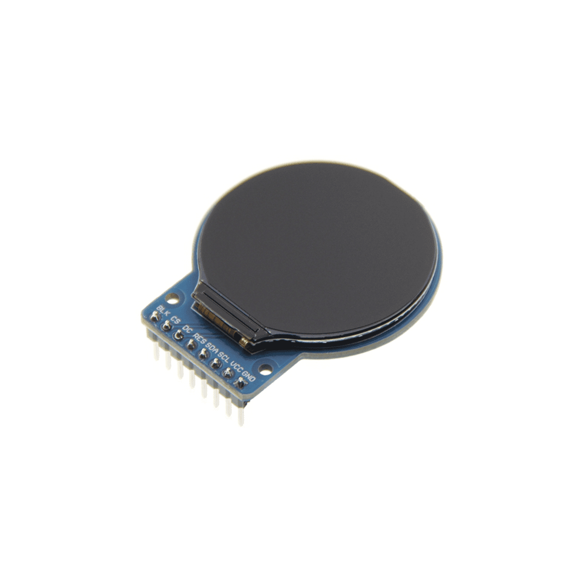 Pantalla TFT Ips de Vista de 1,28 Pulgadas Pantalla LCD Puerto Serie SPI Pantalla Redonda MóDulo ...