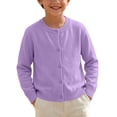 AKOEE Knit Sweater Cardigans Girls Boys Long Sleeve Soft Cotton Button ...