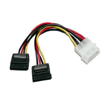IDE 4 Pin Molex to 4 Pin Floppy Disk and 4 Pin Molex Power Cable ...