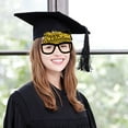 Graduation Eyeglasses 2024 Glitter Fancy Grad Graduation Party Glasses Photo Prop For Graduation