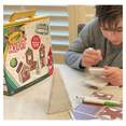 CreateOn Crayola Holiday Gingerbread House Magnetic Tiles, Magnetic ...