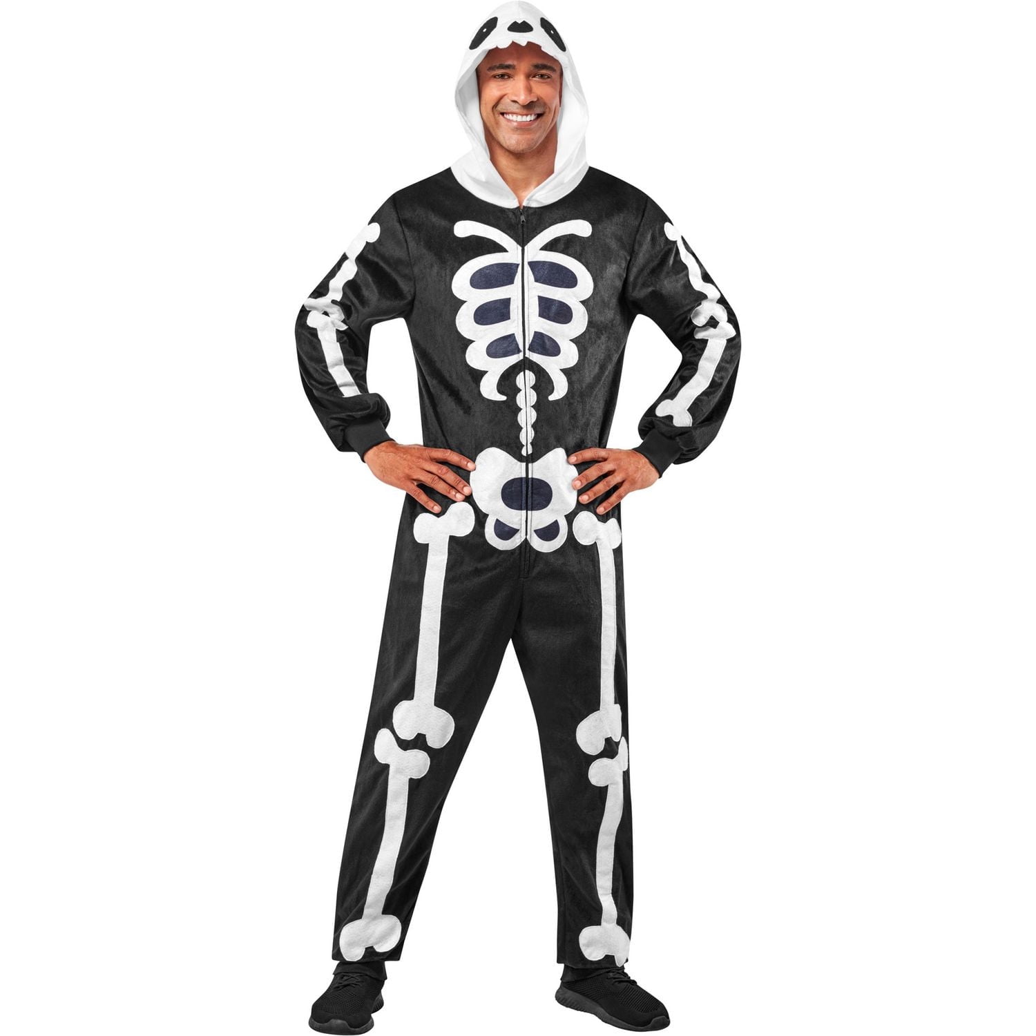 Click here for Rubies Skeleton Adult Unisex Comfy Wear Costume prices