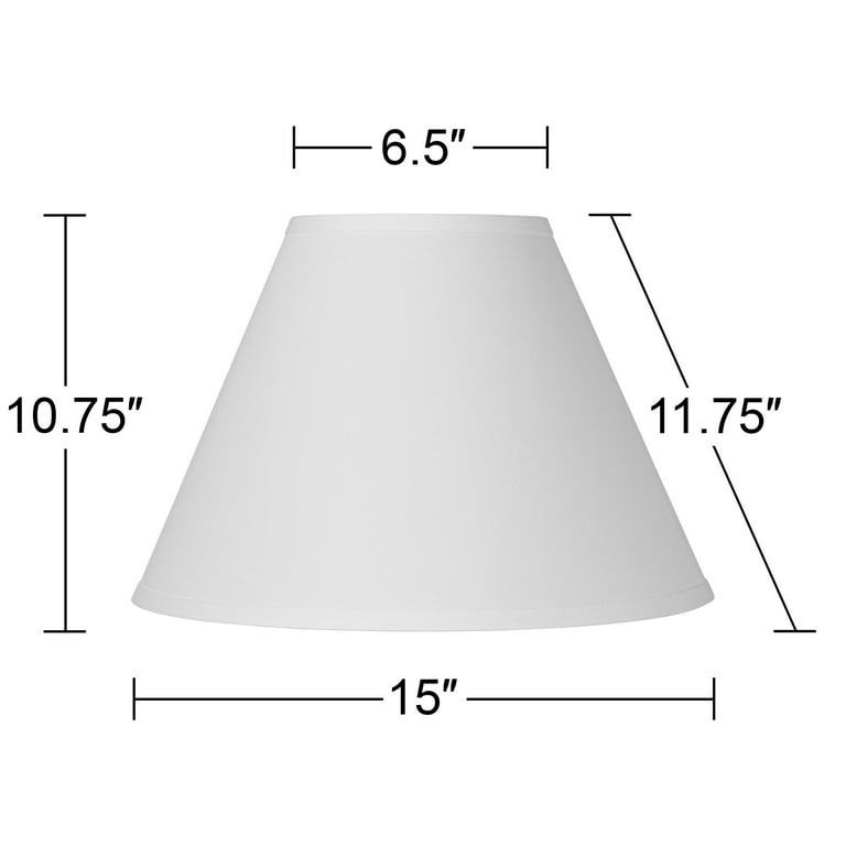 Bright White Lamp Shades