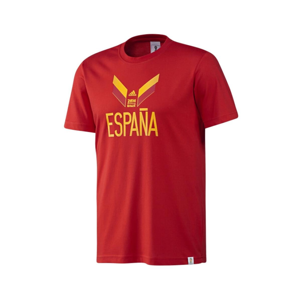 Playera Adidas Caballero España Tee F39514 rojo L Adidas F39514 ...