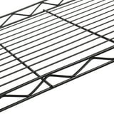 Ktaxon Heavy Duty 5-Tier 60"x24"x14" Wire Shelving Rack Adjustable ...