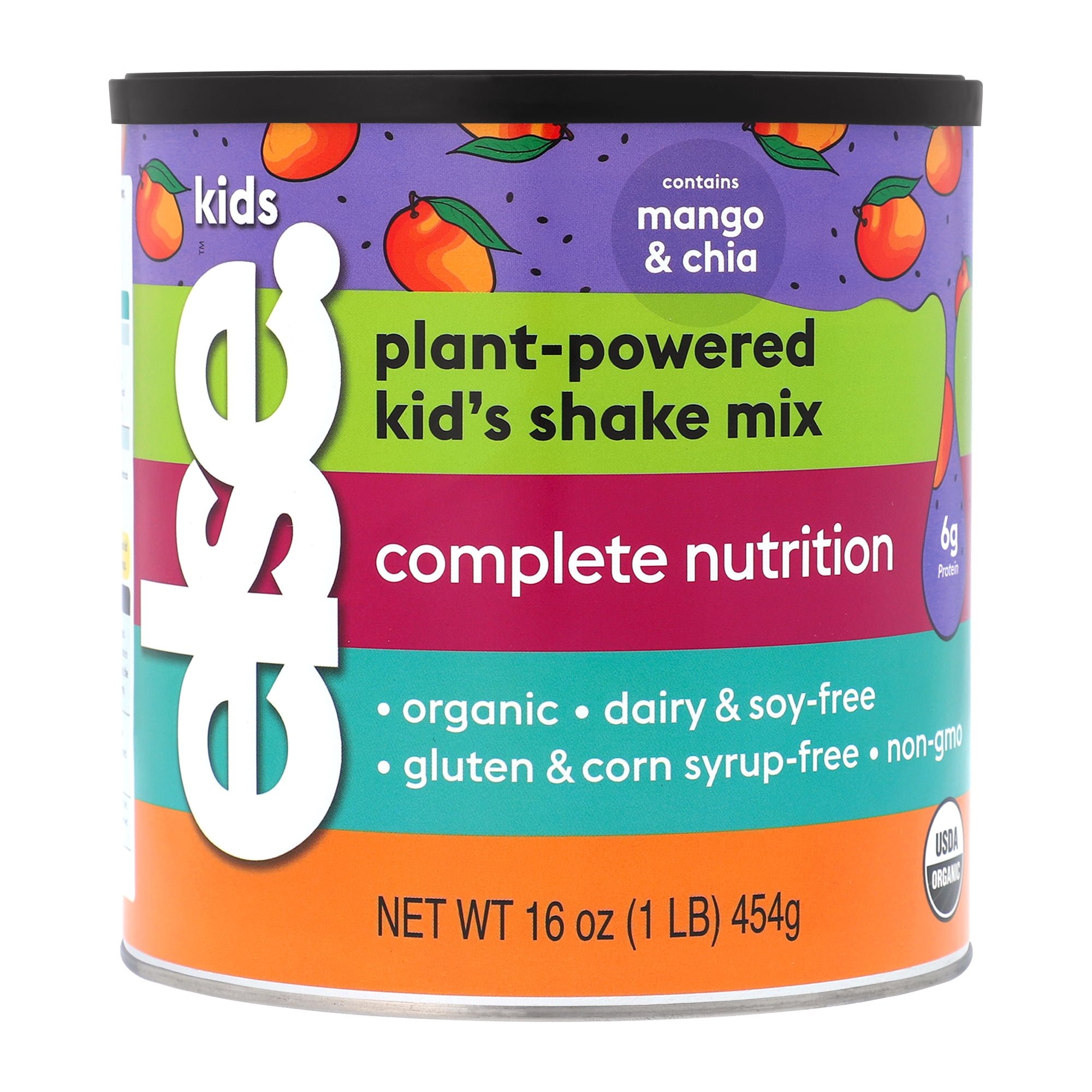 Buy Else Plant-based Formula Organic Mango Kids Shake, Low Sugar, Clean ...