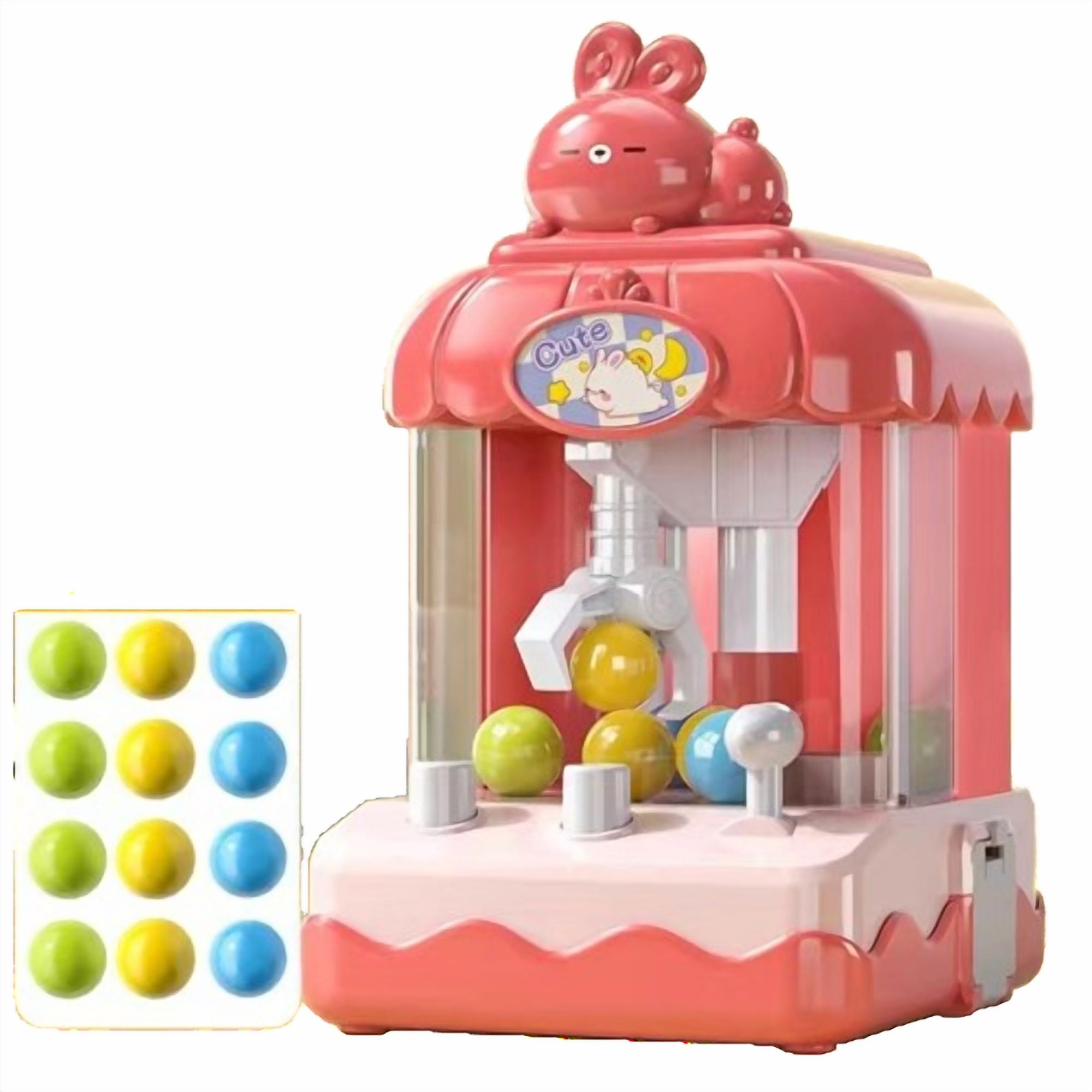 Click here for Siytuau Mini Claw Machine Toy Grab Ball Game Pink... prices