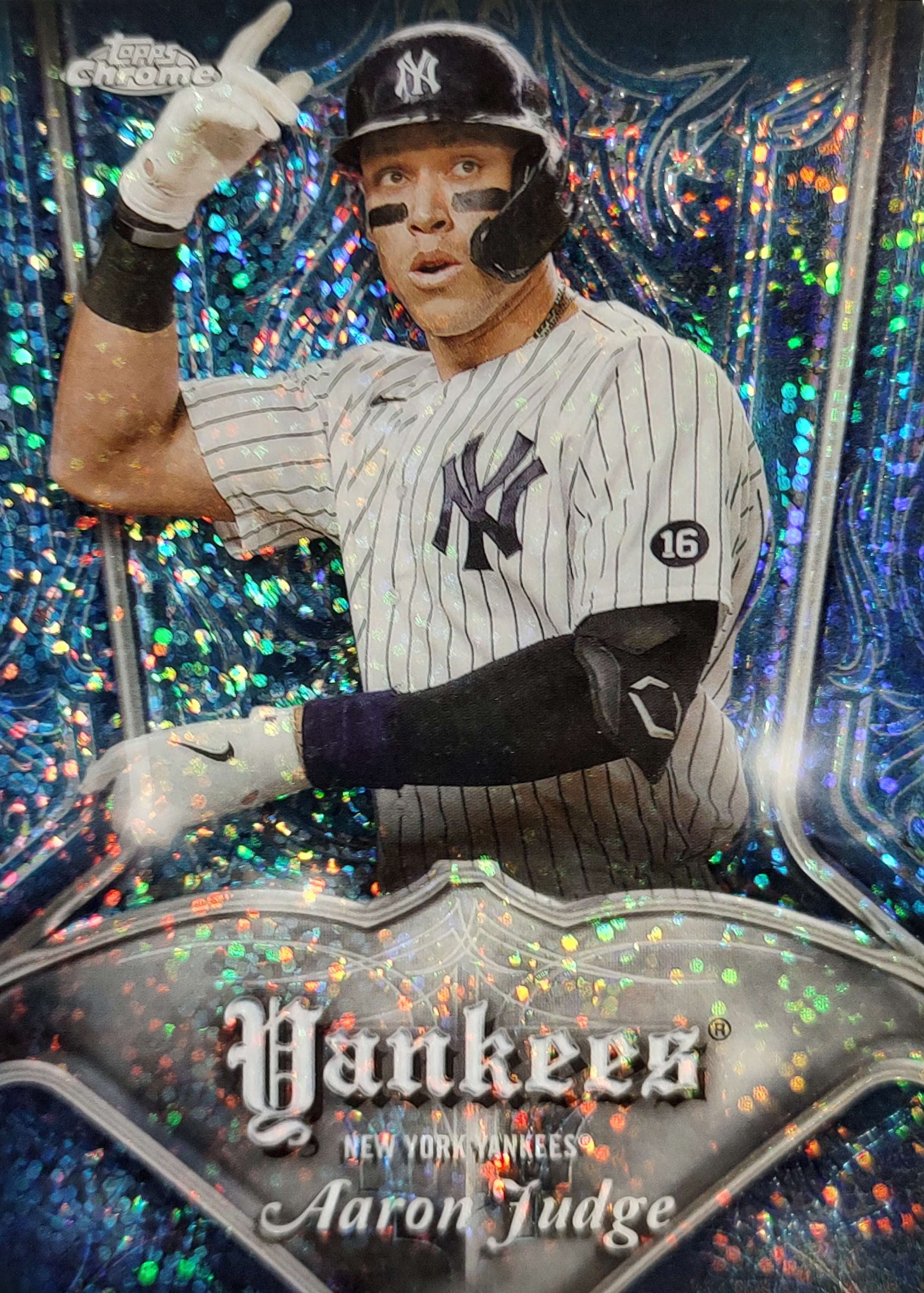 MLB Topps 2022 Topps Chrome Aaron Judge Trading Card P-2 (Pinstriped ...