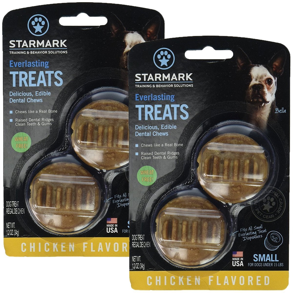StarMark 2 Pack Everlasting Treat, Chicken Flavor, Small - Walmart.com