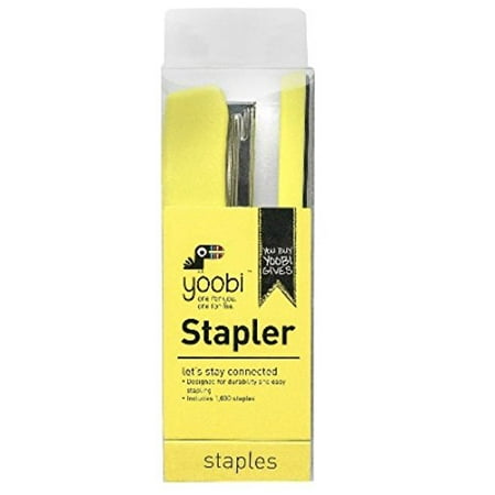 Yoobi Green Stapler with Staples - 1000 Staples | Walmart Canada