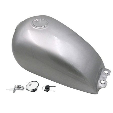 BJYX 9 Liter 2.4 Gallon Motorcycle Fuel Tank Universal Motorcycle Retro ...