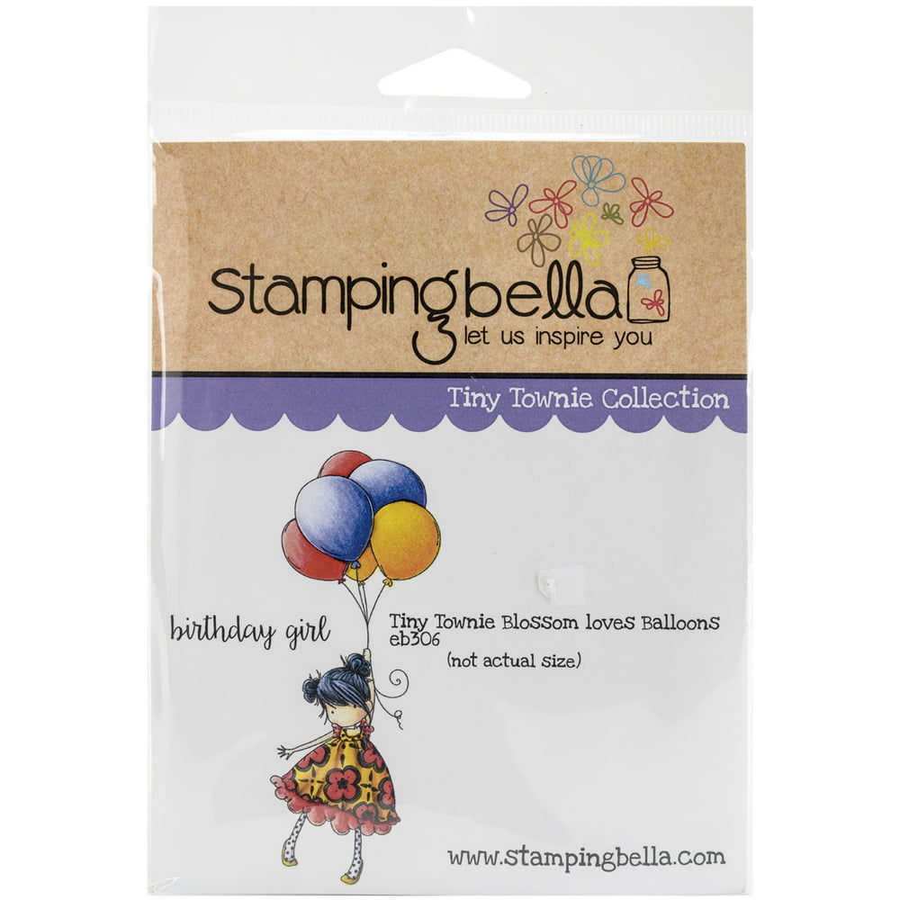 Stamping Bella Cling Stamps-Blossom Loves Balloons - Walmart.com ...