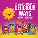 Kellogg's Blueberry Bran Crunch Breakfast Cereal, Family Breakfast ...