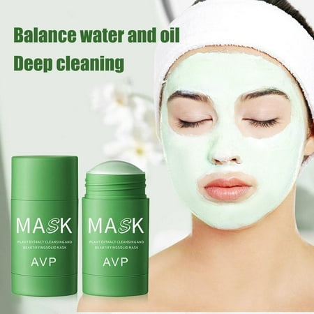 Green Tea Purifying Clay Stick Acne Cleansing Clay Stick Solid Stick ...