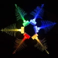 3 Pack LED Christmas Tree Night Light, Fiber Optic Xmas Decor, Color ...
