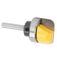 BIMZUC Round Nose Bit Core Box Bit Double Arc Face Mill Woodworking ...