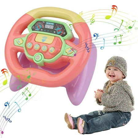 Steering Wheel Toys Children Steering Wheel 90 Degrees Rotating ...