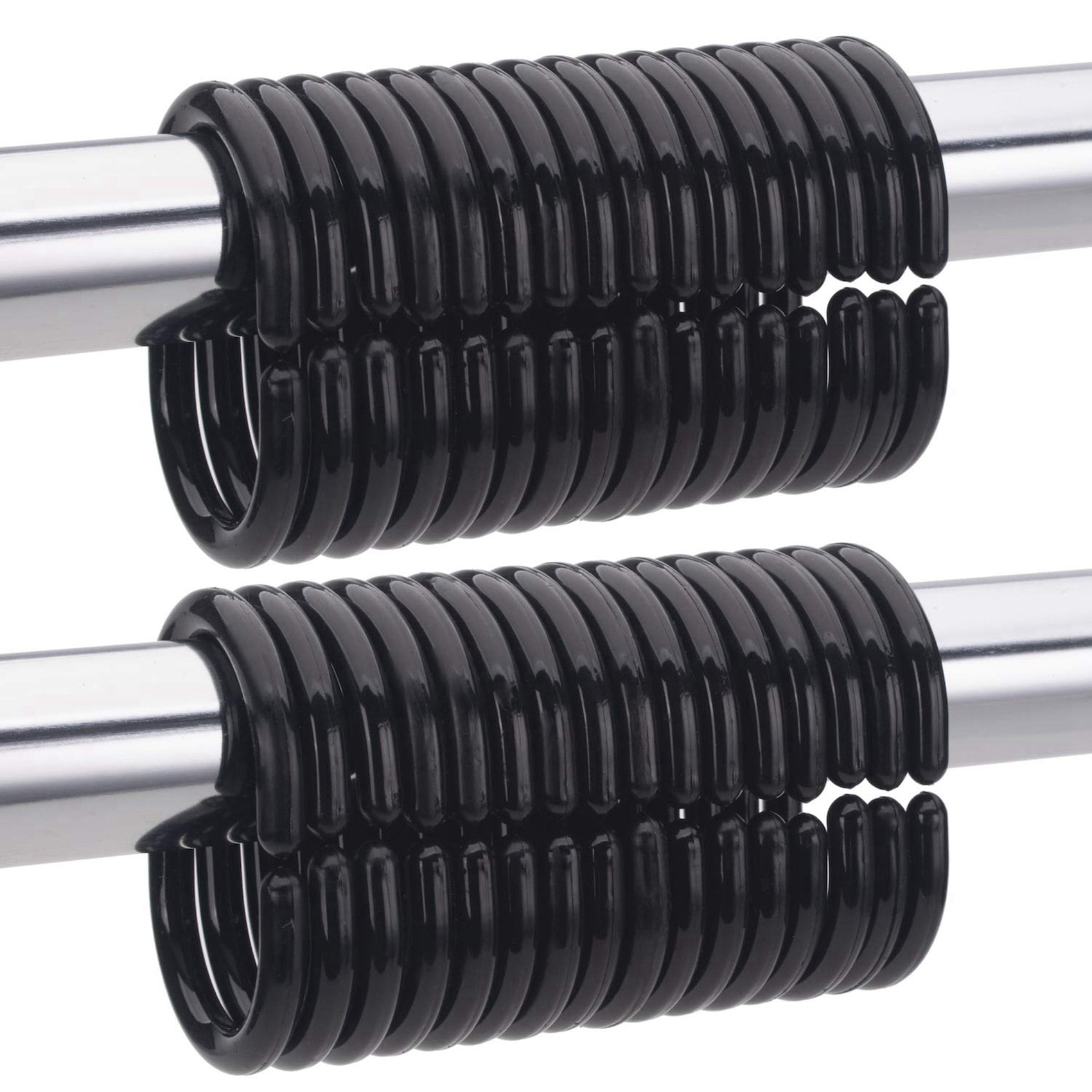 Click here for Unbranded 48 Pcs Shower Curtain Rings Plastic Show... prices