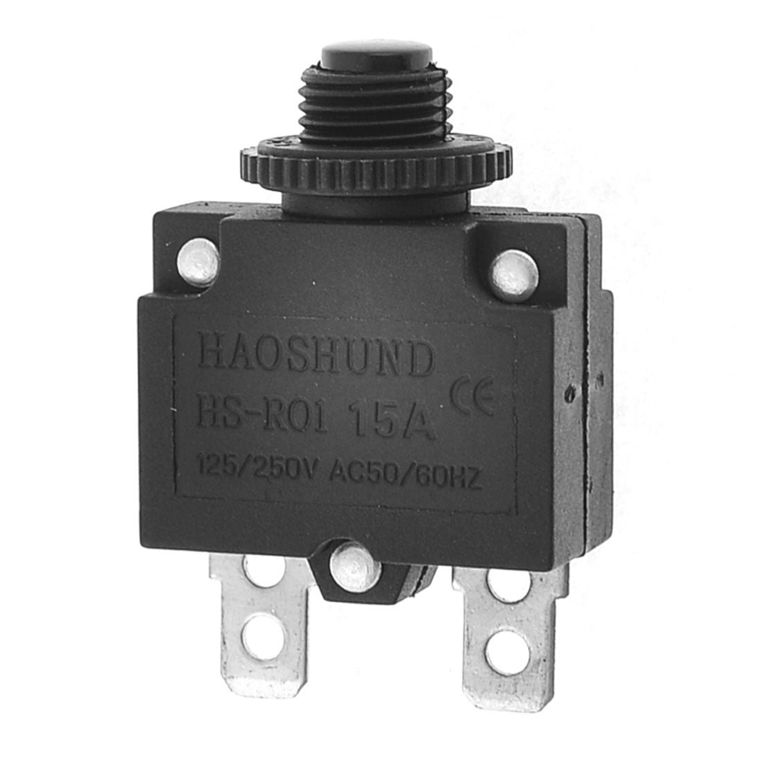 AC125/250V 50/60Hz 15A Circuit Breaker Overload Protector for Air ...