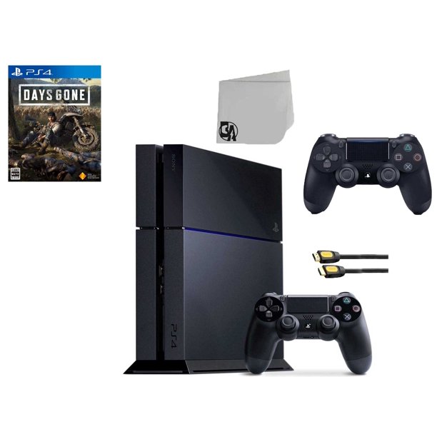 Sony PlayStation 4 500GB Gaming Console Black 2 Controller Included ...